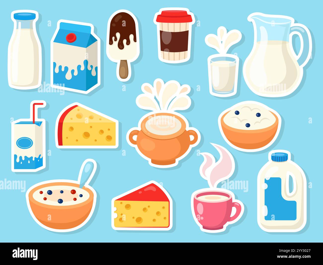 Carton of oat milk Stock Vector Images - Alamy