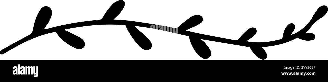 Hand drawn horizontal Cut Out Stock Images & Pictures - Alamy