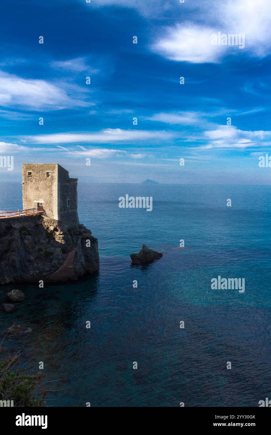 Old Italian Fort Beachside Stock Photo - Alamy