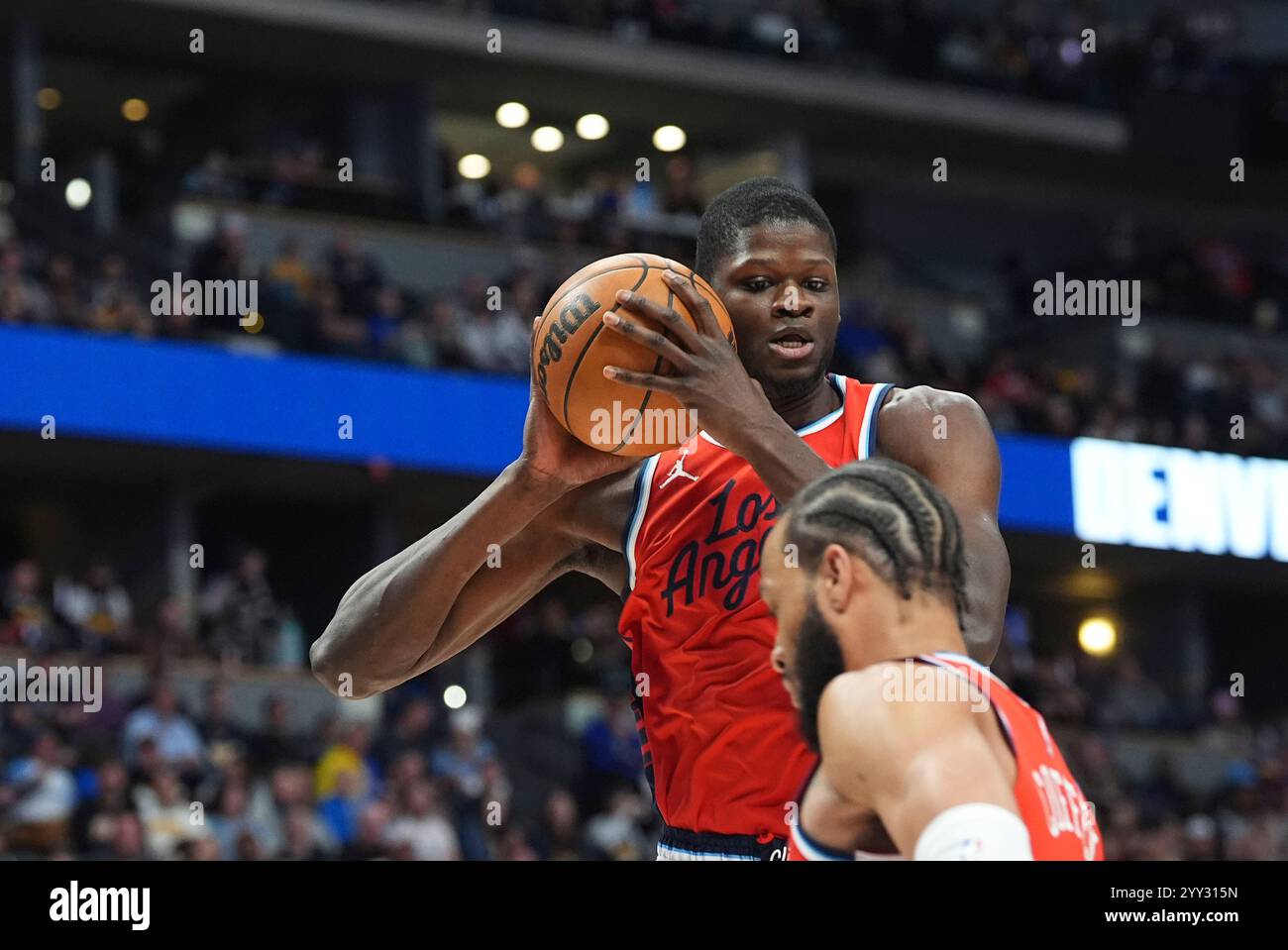 Los Angeles Clippers center Mo Bamba (4) in the first half of an NBA basketball game Friday, Dec ...