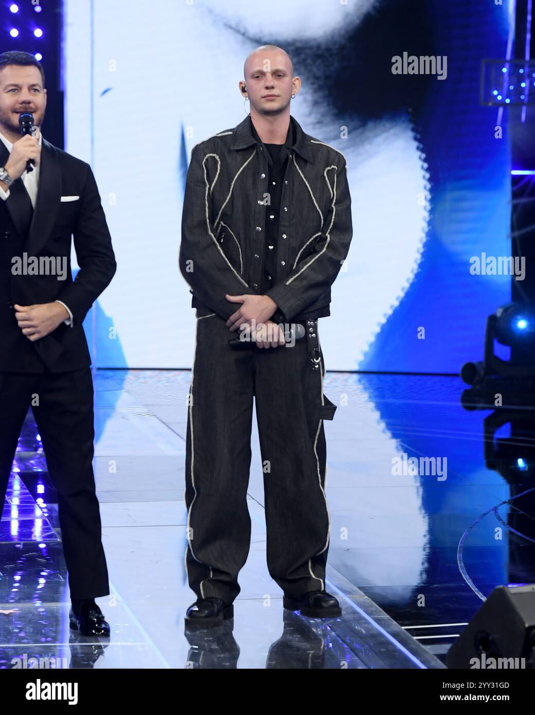 Sanremo, Italy. 18th Dec, 2024. Sanremo, TV Show “Sarà Sanremo”. Finale ...