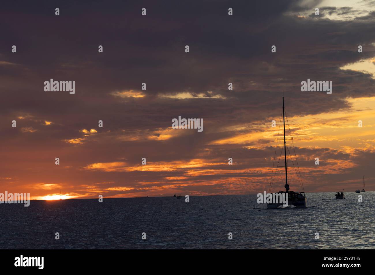 Sunset Cruise at Cabo San Lucas Baja Mexico Stock Photo - Alamy