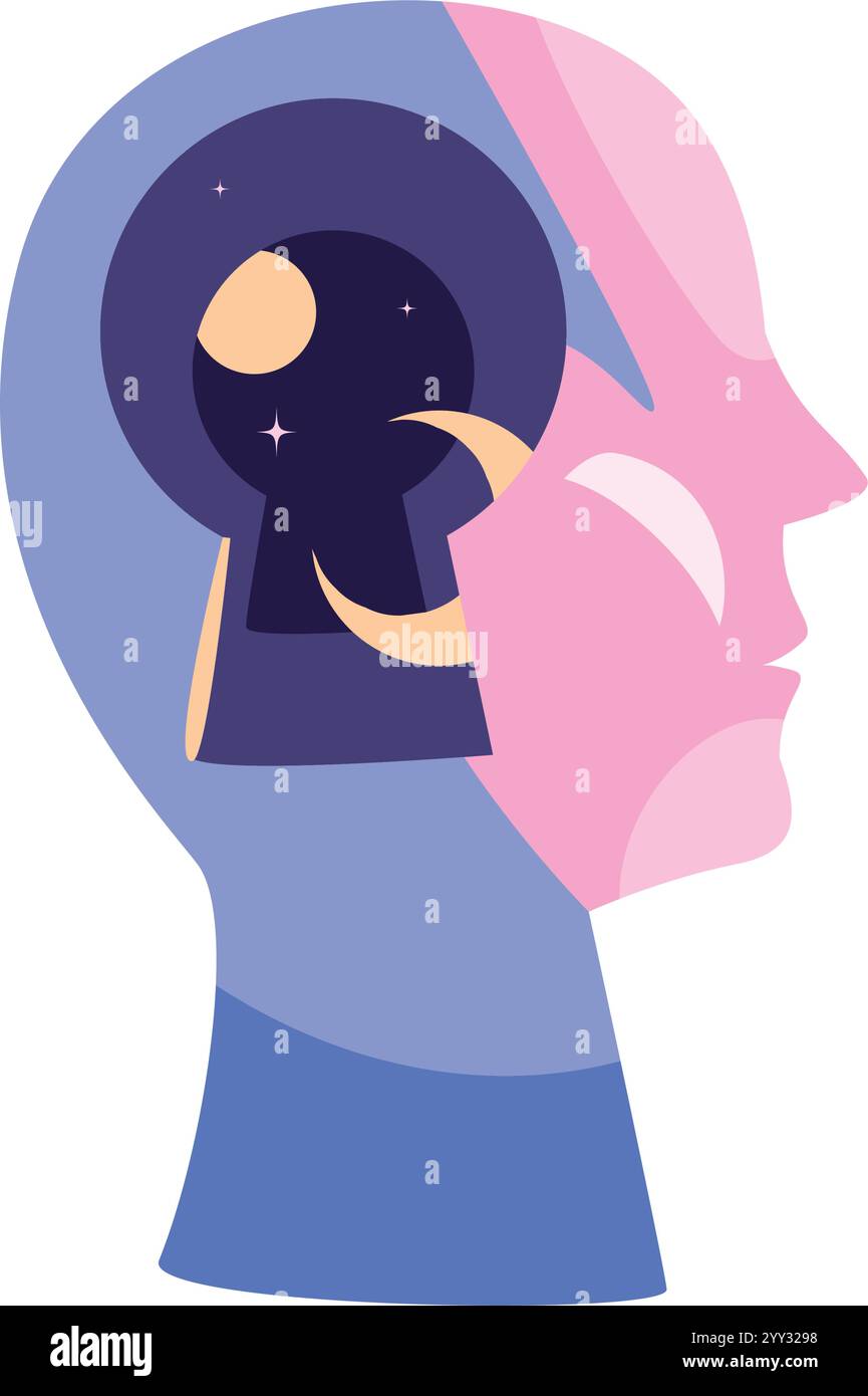 psychology brain activity Stock Vector Image & Art - Alamy
