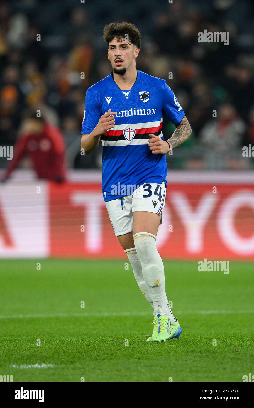Rome, Italy. 18th Dec, 2024. Olimpico Stadium, Rome, Italy - Simone ...