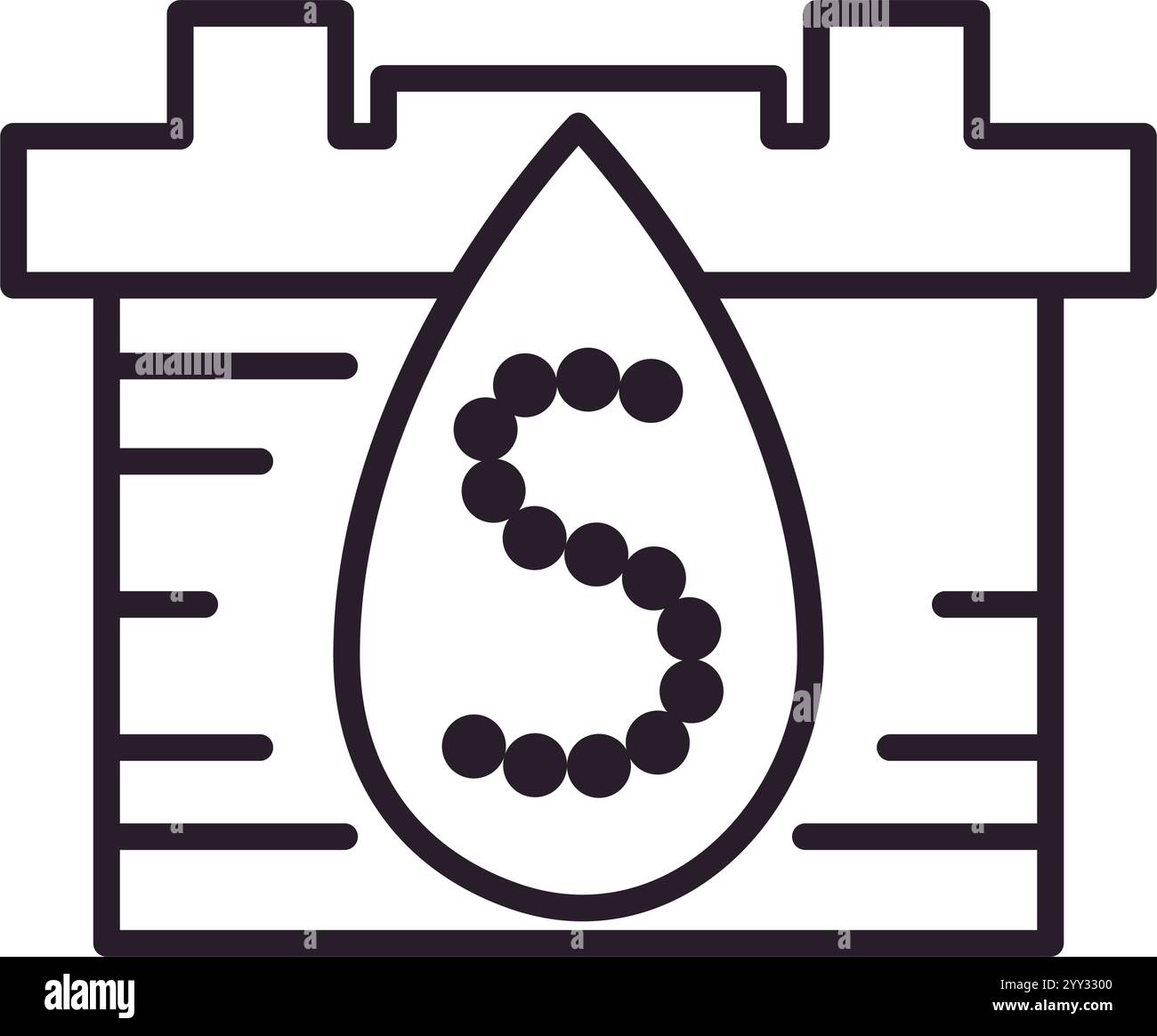 Battery charge electronic system Stock Vector Images - Alamy