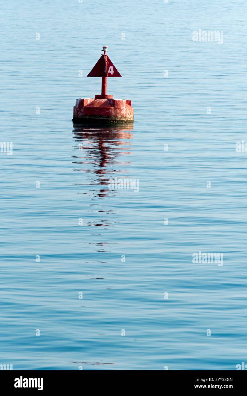Automatic lighthouse at Sea of Cortés, La Paz, Baja California Sur ...