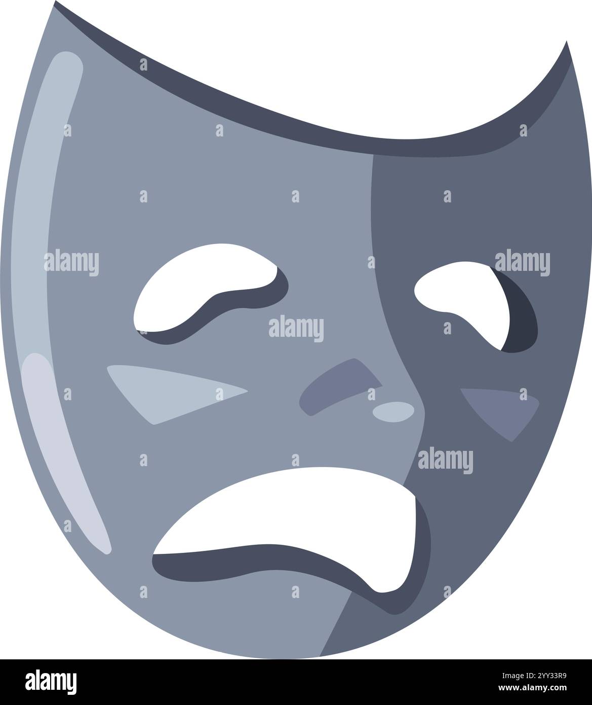 theater tragedy mask Stock Vector Image & Art - Alamy