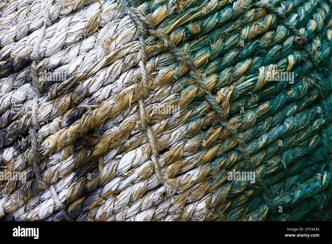 The background of the grass weaving Stock Photo - Alamy
