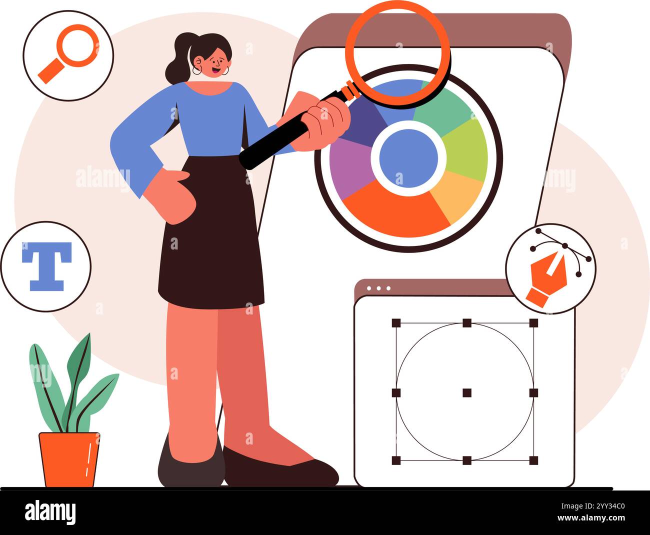 2d animation character Stock Vector Images - Alamy