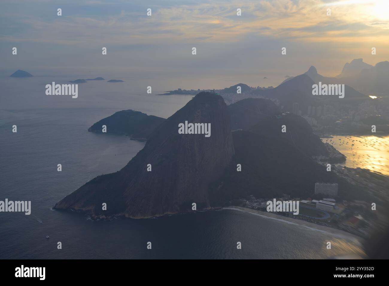 Iconic landmarks of Rio de Janeiro, Brazil BR Stock Photo - Alamy