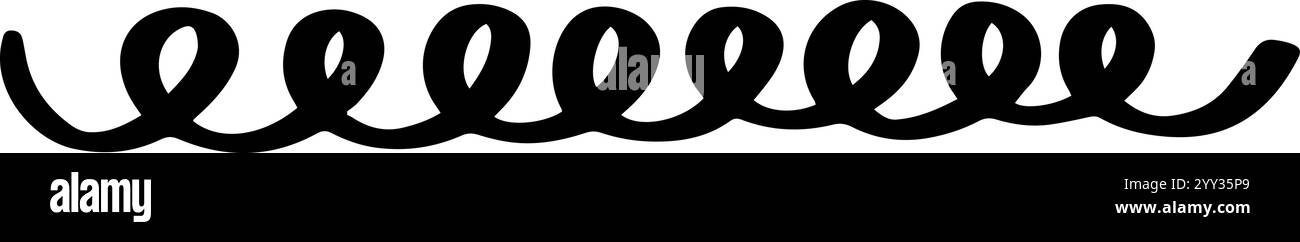 Looping shape Black and White Stock Photos & Images - Alamy