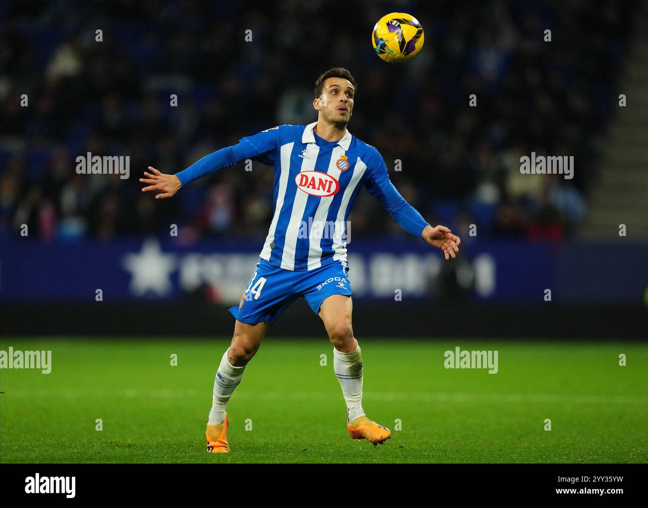 Brian Olivan of RCD Espanyol during the La Liga EA Sports match between ...