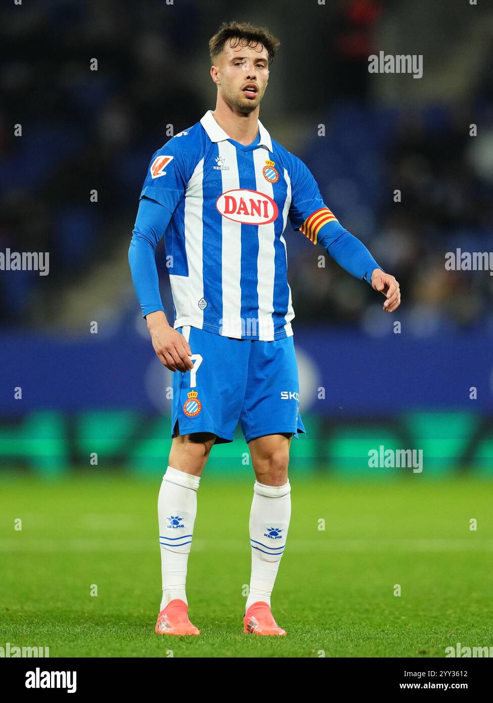 Barcelona, Spain. 18th Dec, 2024. Javi Puado of RCD Espanyol during the ...