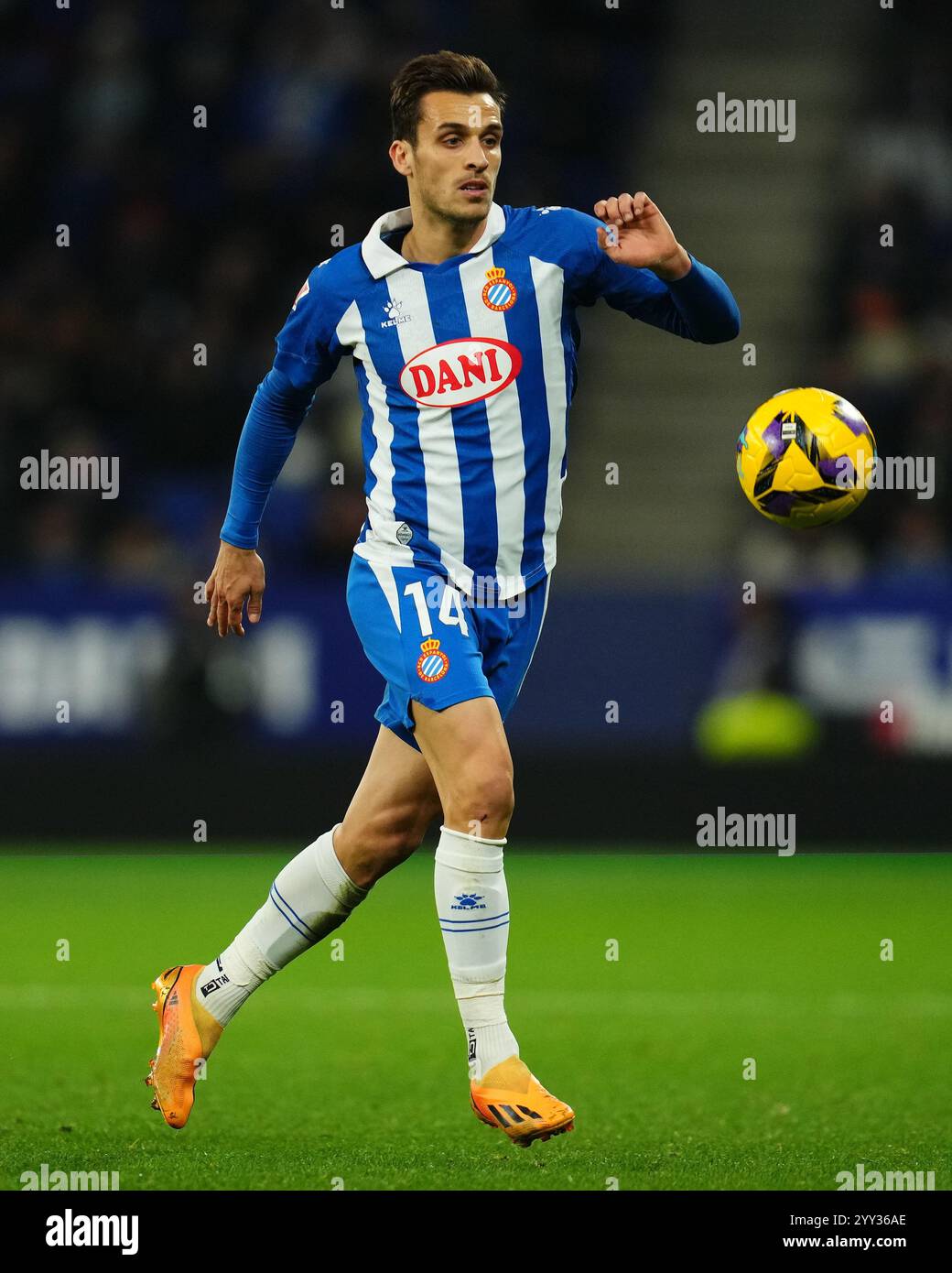 Barcelona, Spain. 18th Dec, 2024. Brian Olivan of RCD Espanyol during ...
