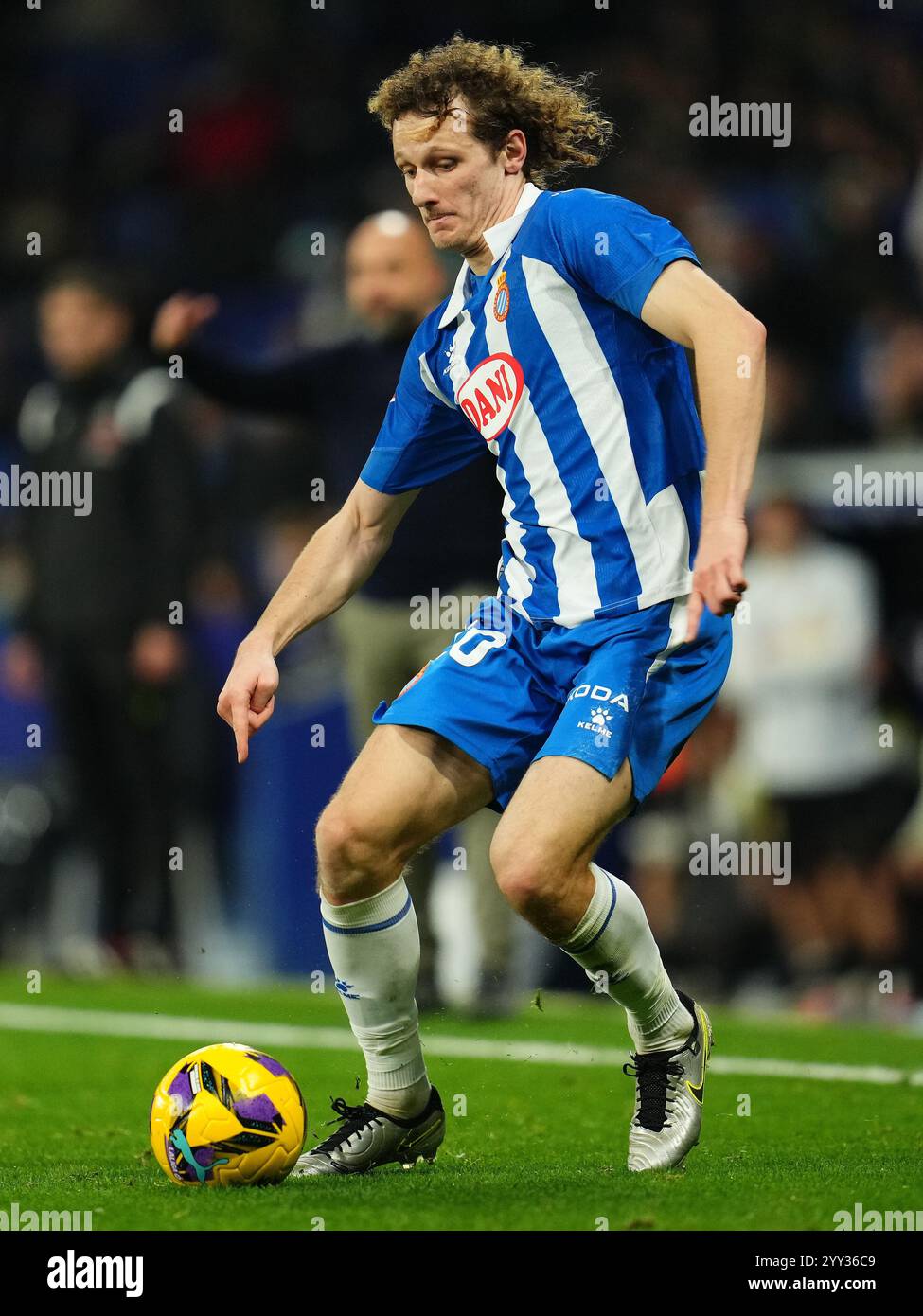 Barcelona, Spain. 18th Dec, 2024. Alex Kral of RCD Espanyol during the ...