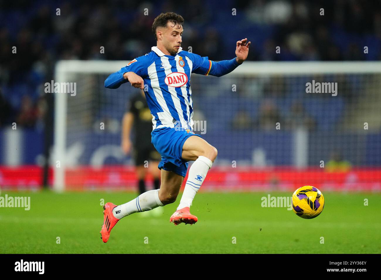 Barcelona, Spain. 18th Dec, 2024. Javi Puado of RCD Espanyol during the ...