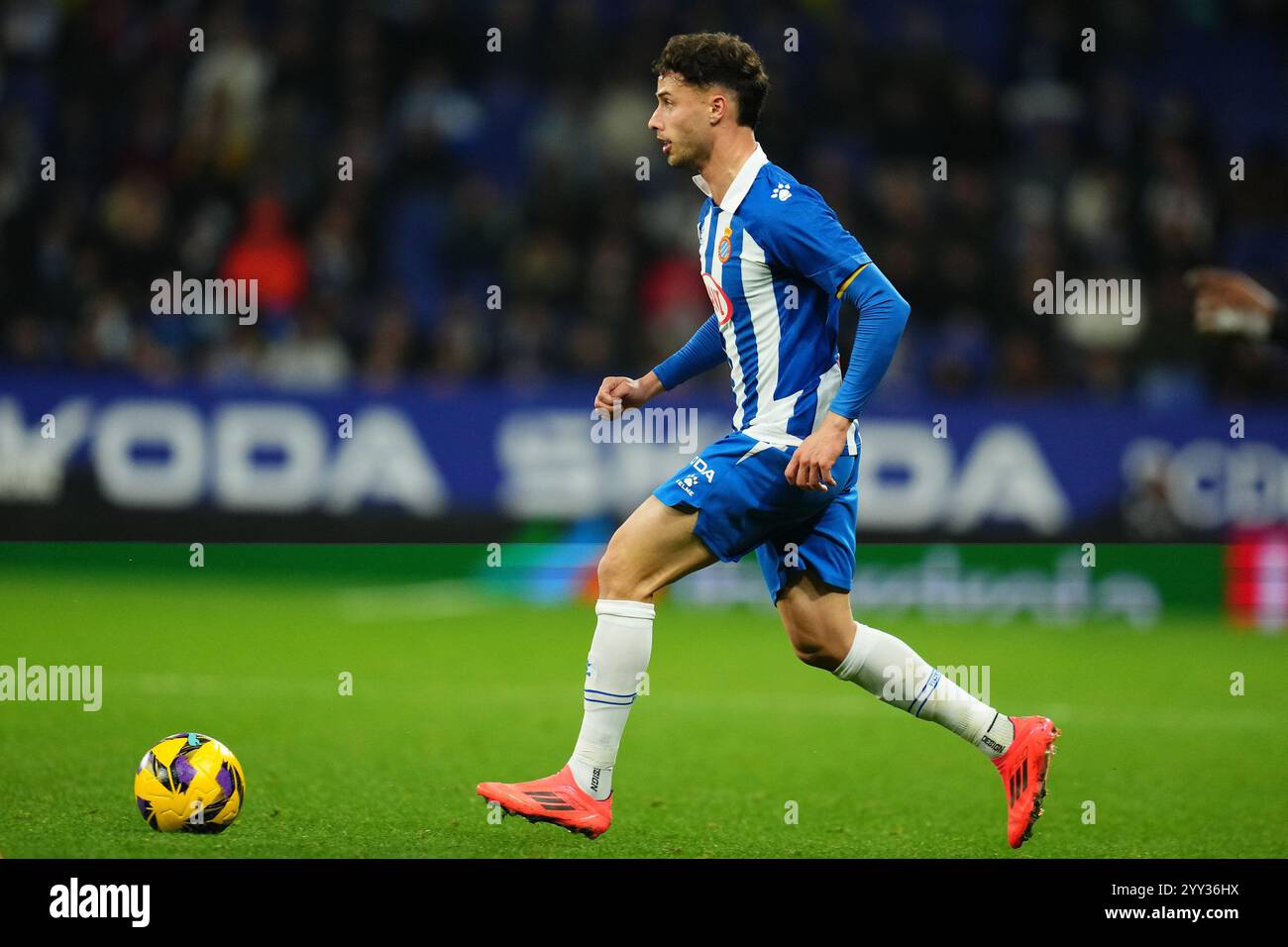 Barcelona, Spain. 18th Dec, 2024. Javi Puado of RCD Espanyol during the ...
