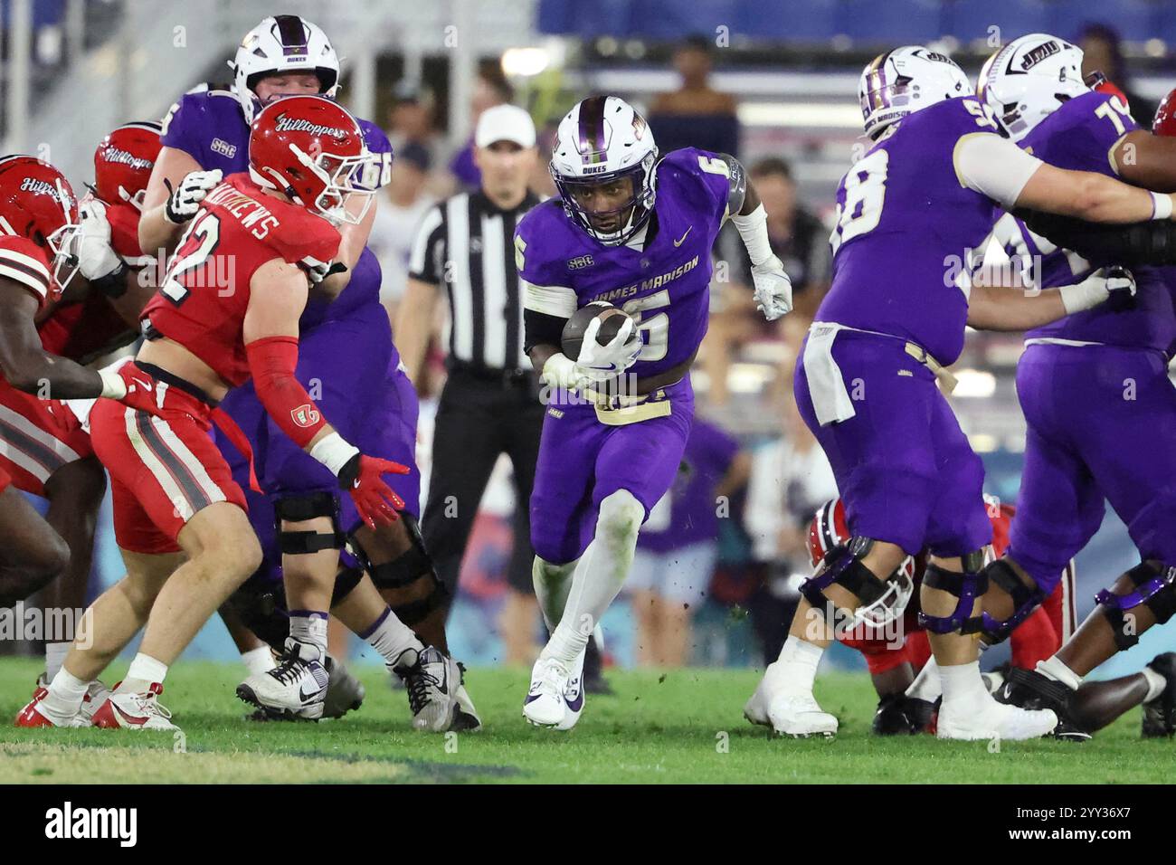 BOCA RATON, FL - DECEMBER 18: james Madison Dukes running back George ...
