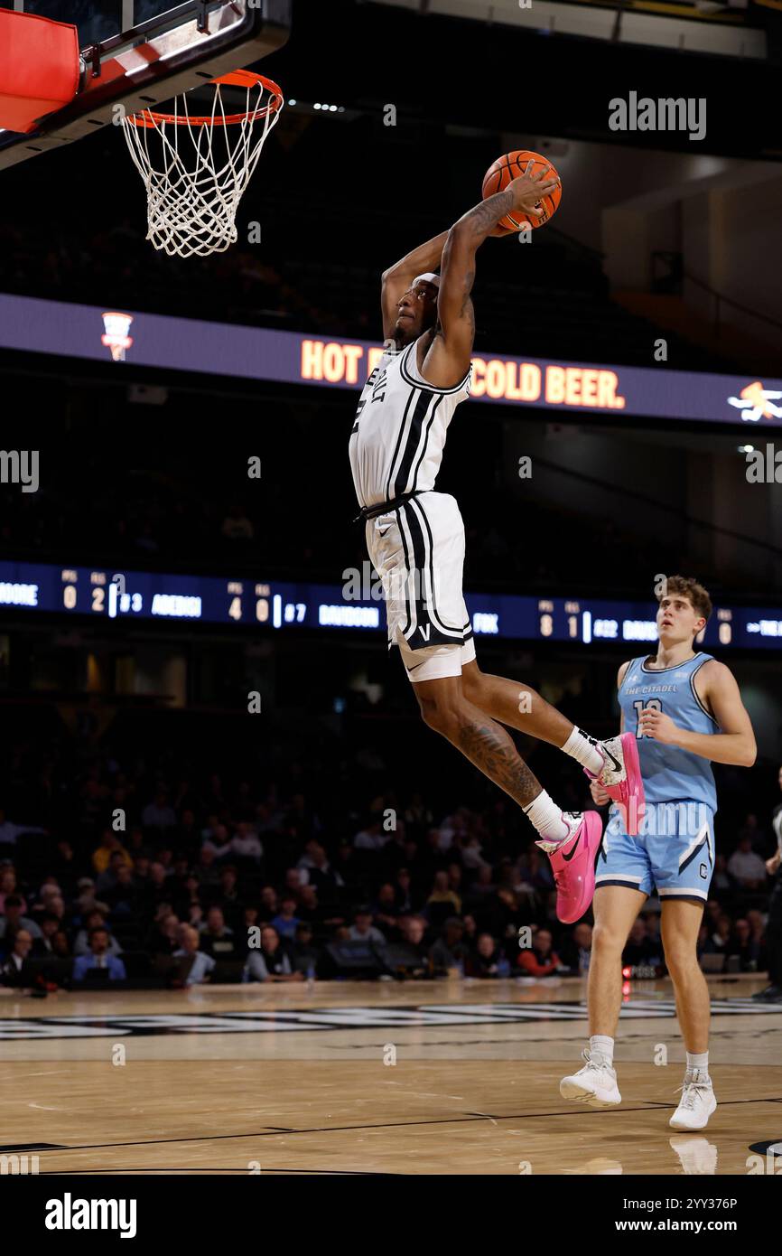NASHVILLE, TN - DECEMBER 18: Vanderbilt Commodores guard MJ Collins Jr ...