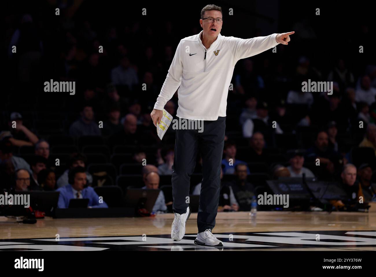 NASHVILLE, TN - DECEMBER 18: Vanderbilt Commodores head coach Mark ...