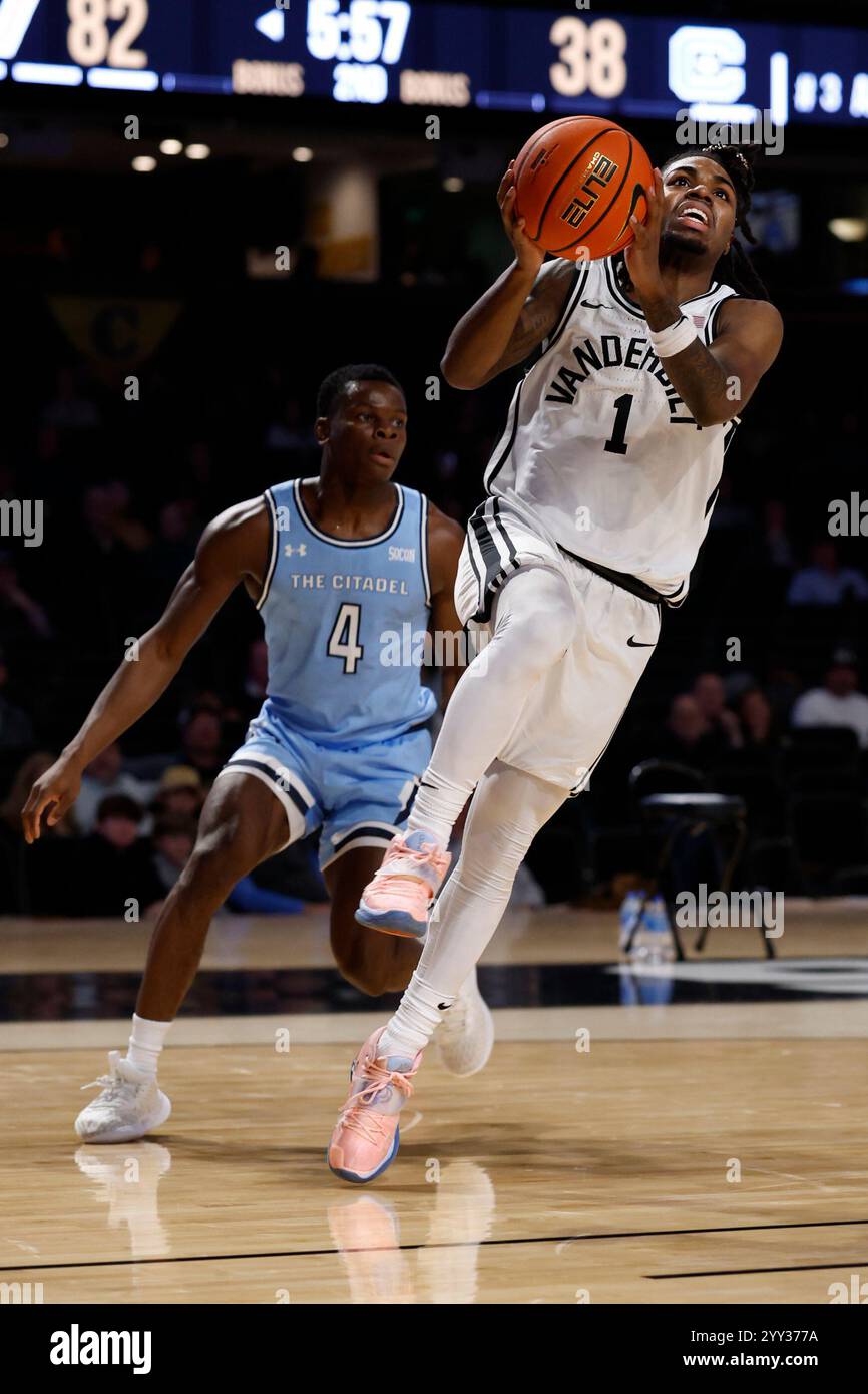 NASHVILLE, TN - DECEMBER 18: Vanderbilt Commodores guard Jason Edwards ...