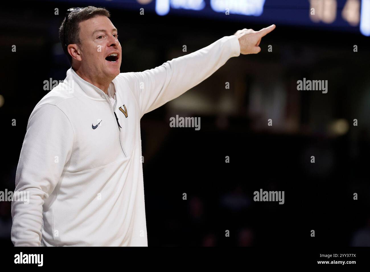 NASHVILLE, TN - DECEMBER 18: Vanderbilt Commodores head coach Mark ...