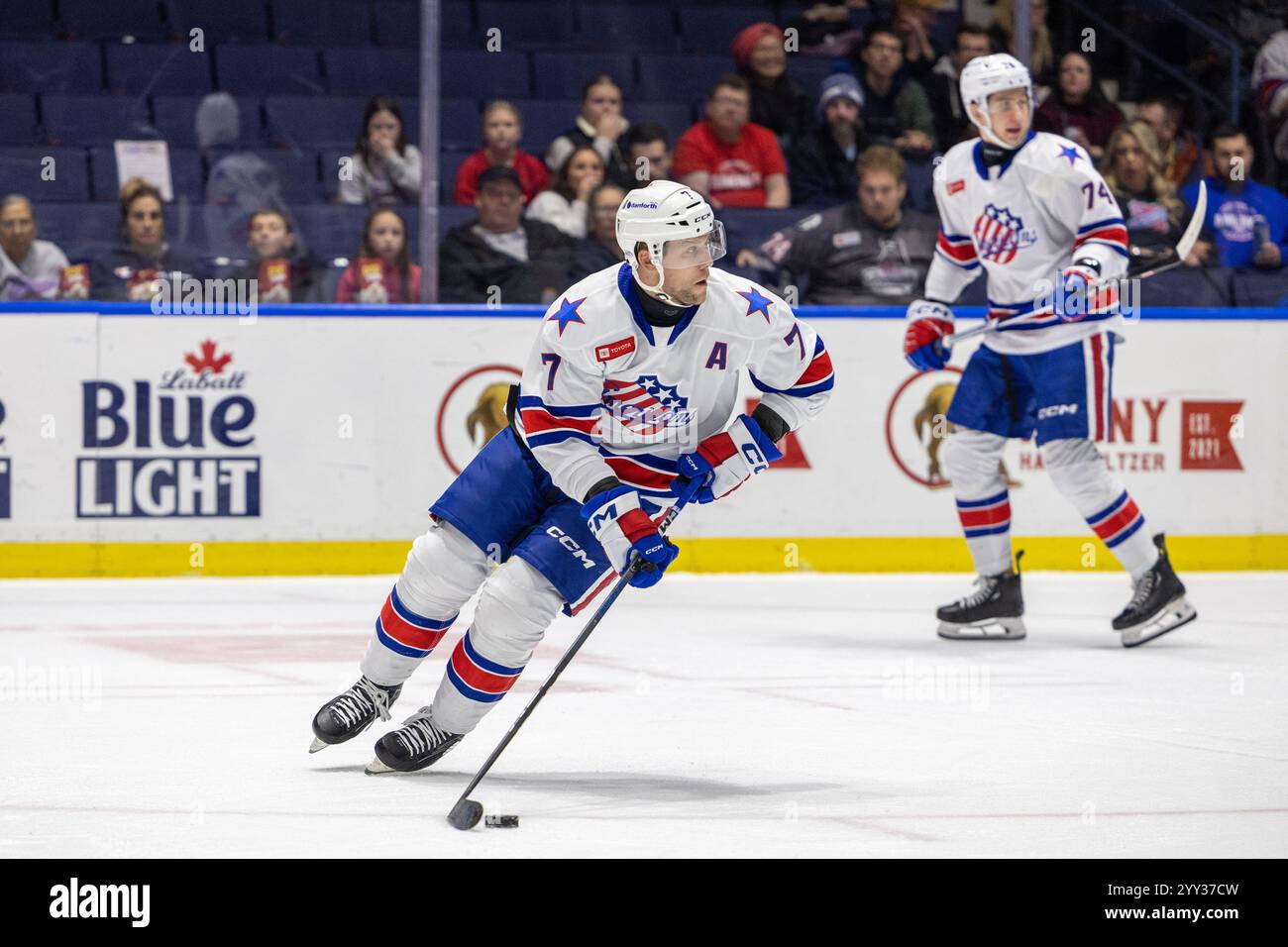 Rochester, New York, USA. 18th Dec, 2024. Rochester Americans ...