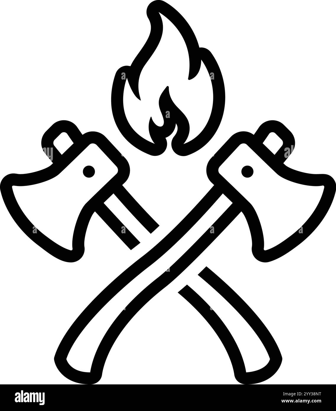 Icon for survival, fire Stock Vector Image & Art - Alamy