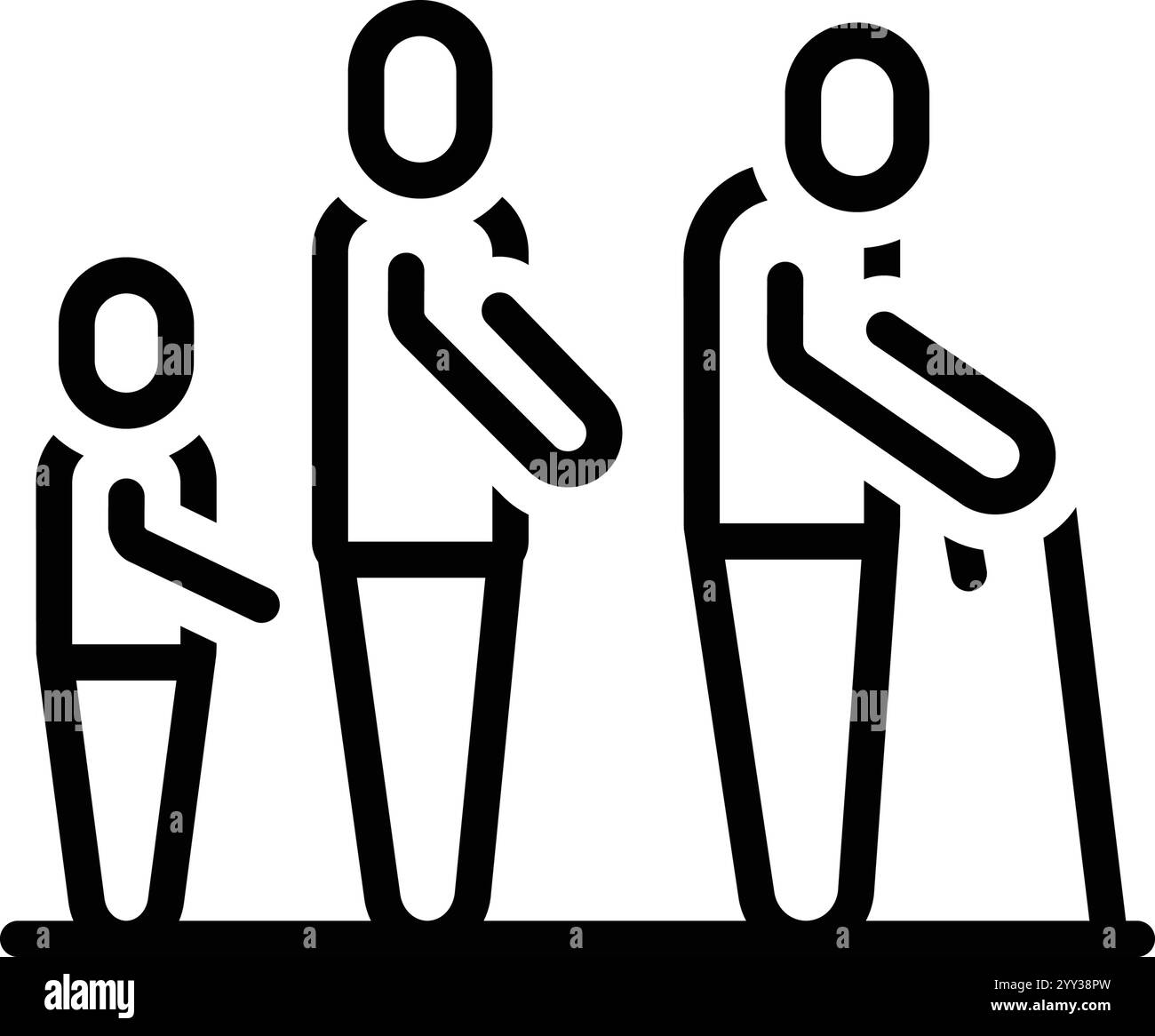 Age evolution human cycle Cut Out Stock Images & Pictures - Alamy