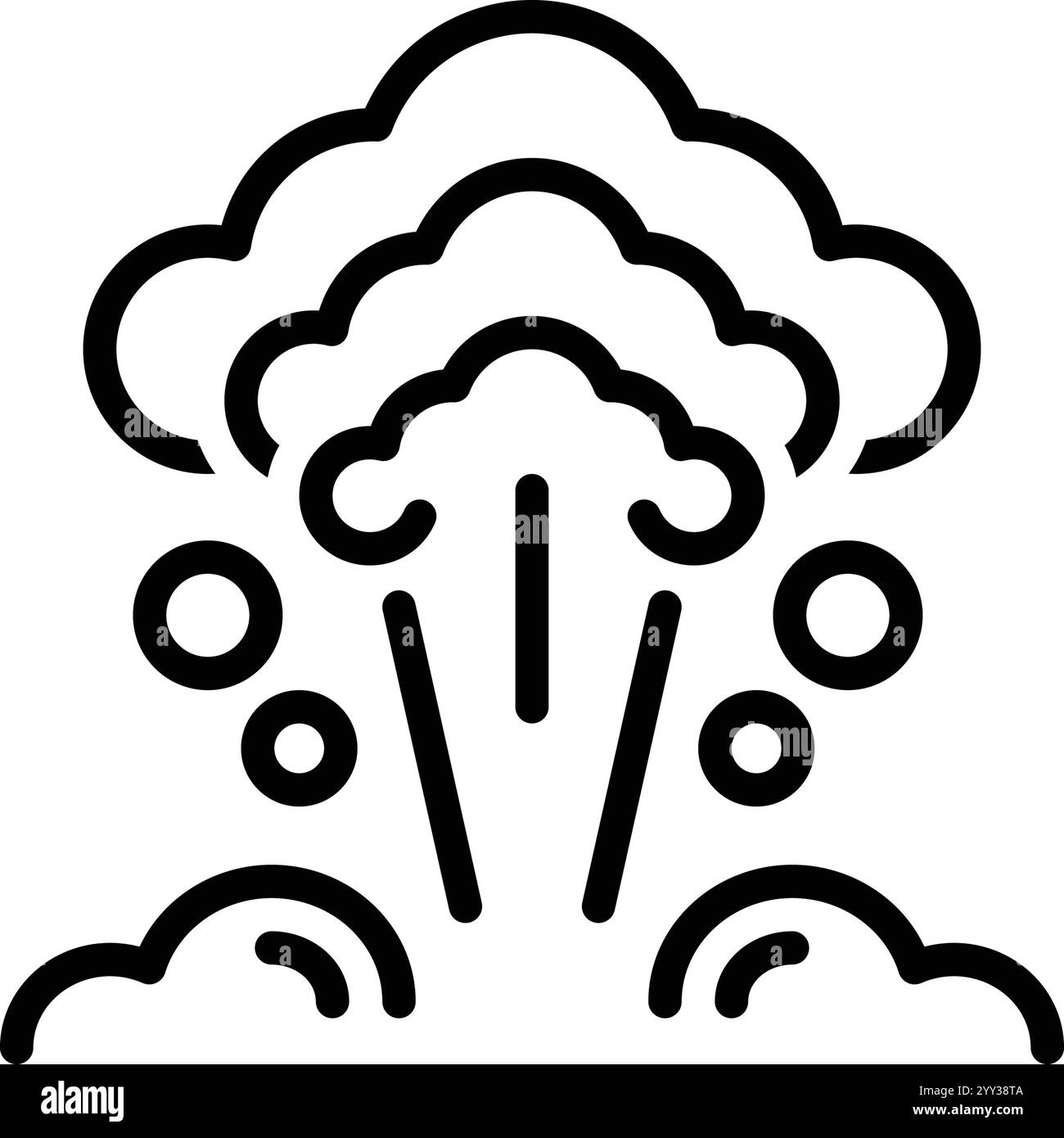 Boom explosion logo Black and White Stock Photos & Images - Alamy