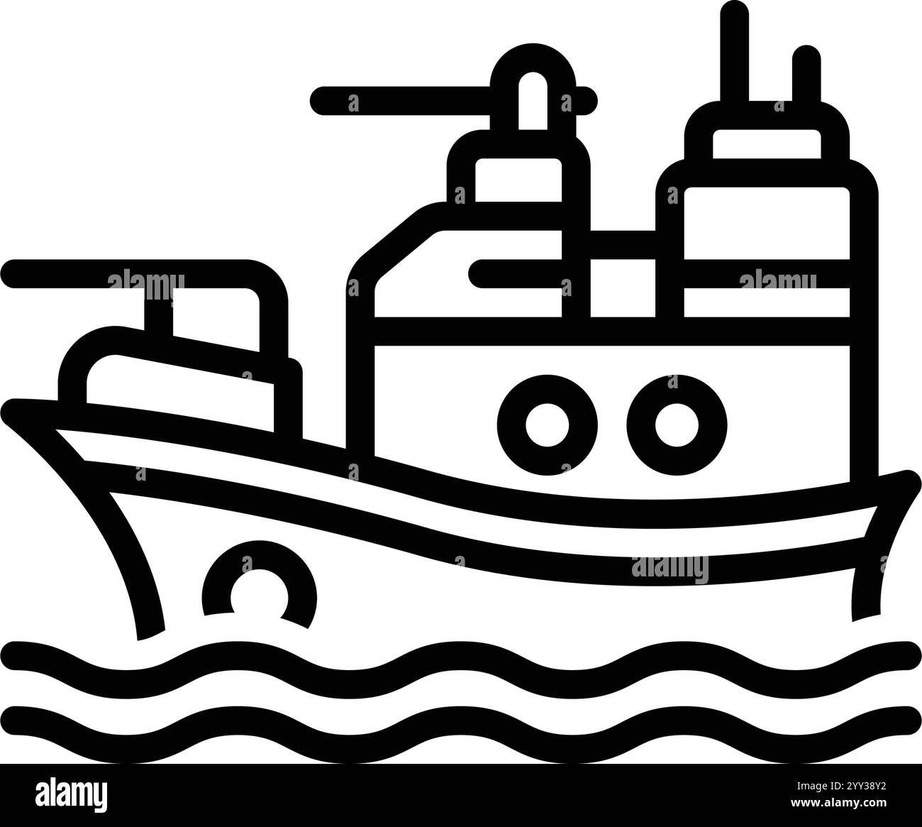 Warship battleship Stock Vector Images - Alamy