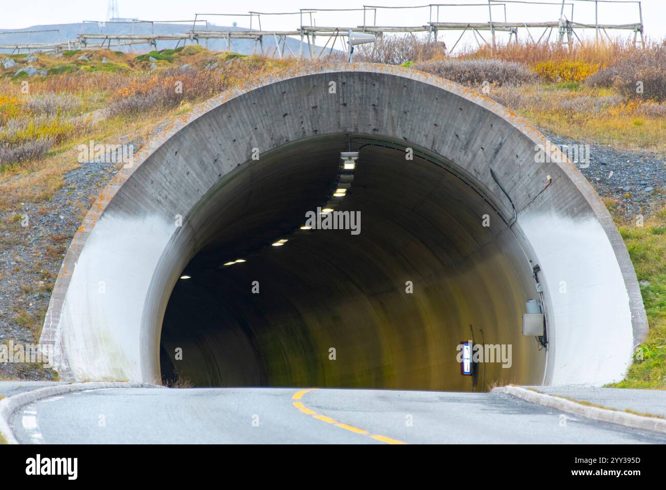 Norway tunnel hi-res stock photography and images - Alamy