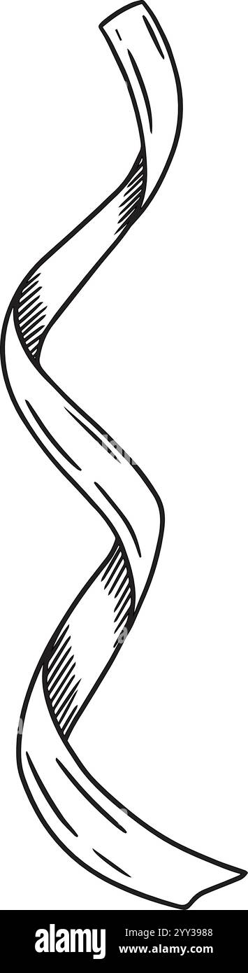 Unique celebration vector line Black and White Stock Photos & Images ...