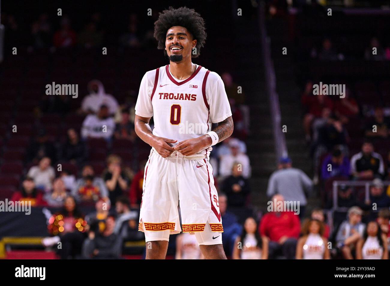 LOS ANGELES, CA - DECEMBER 15: USC Trojans forward Saint Thomas (0 ...