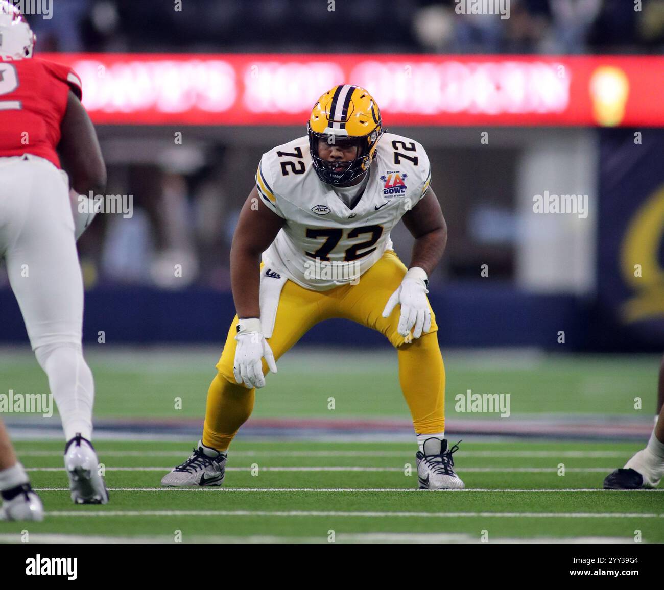 December 18, 2024 - California Golden Bears offensive lineman T.J ...