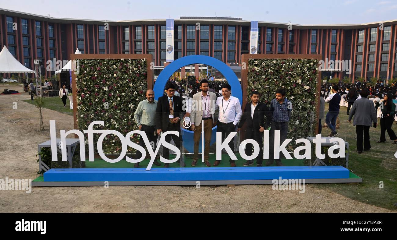 Kolkata, India. 18th Dec, 2024. KOLKATA, INDIA - DECEMBER 18: Infosys ...