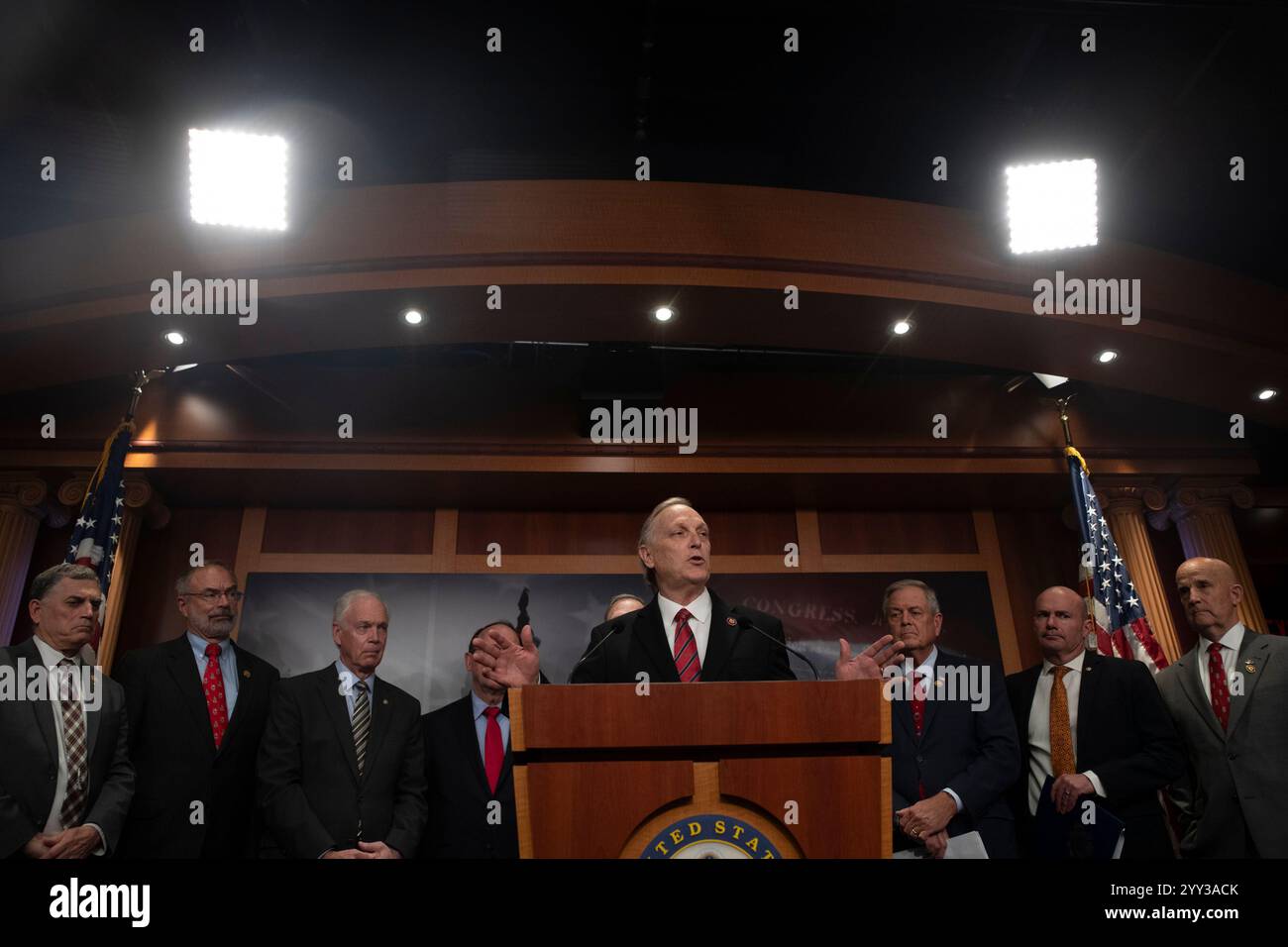 United States Representative Andy Biggs (Republican of Arizona) speaks ...