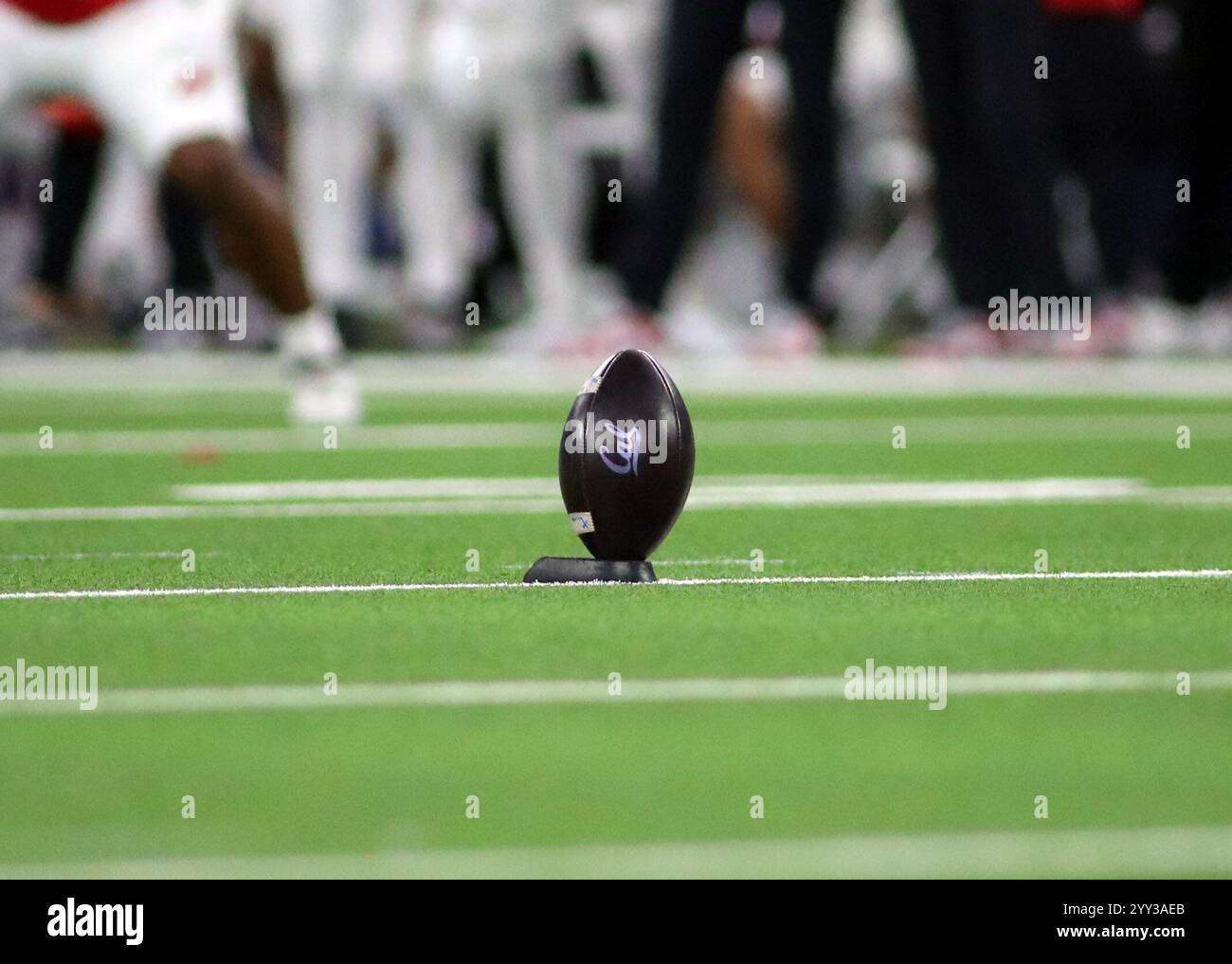 December 18, 2024 - A California Golden Bears ball is teed up for ...