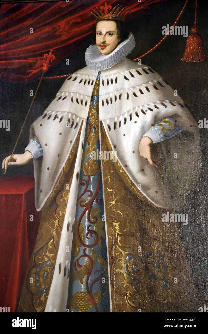 Painting of Cosimo Medici II in Palazzo Medici Riccardi in Florence ...