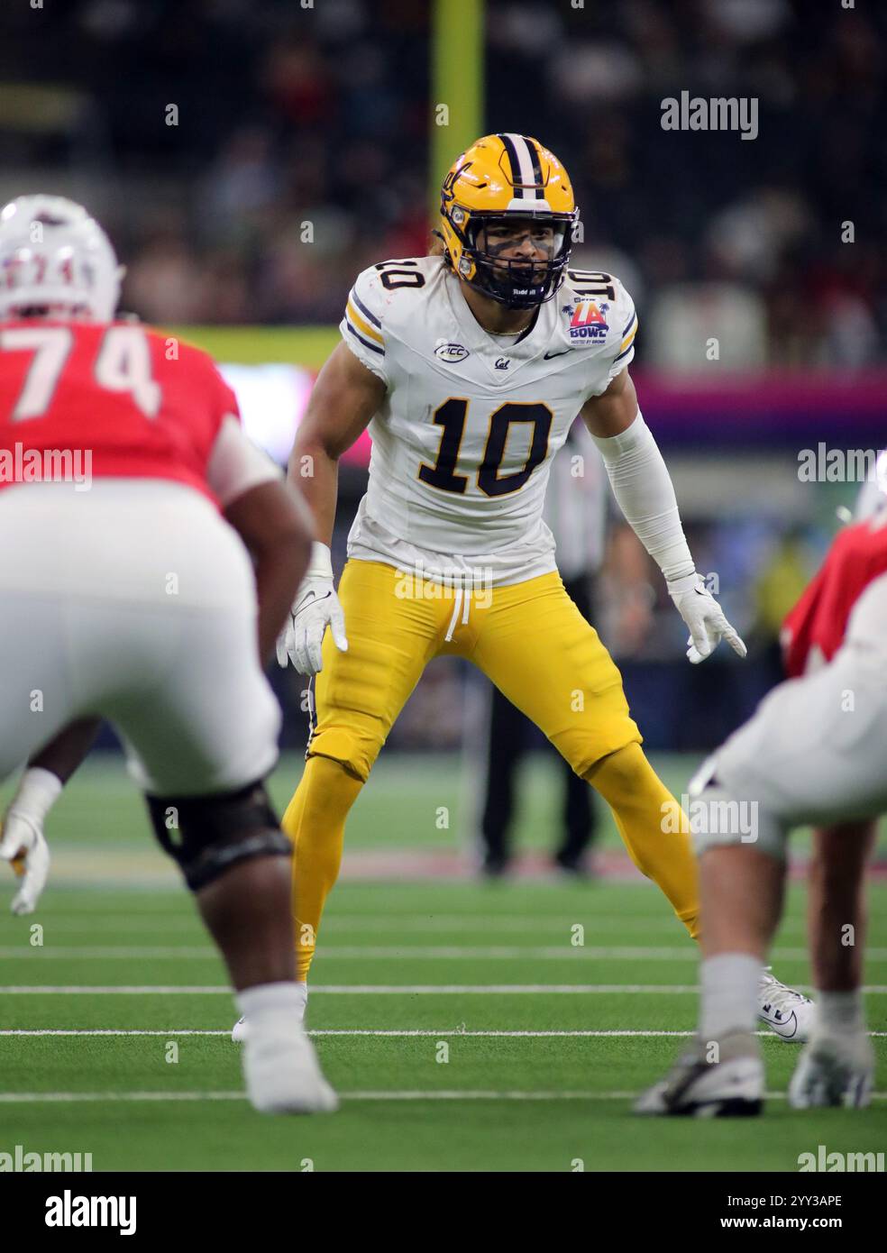 December 18, 2024 - California Golden Bears linebacker Teddye Buchanan ...