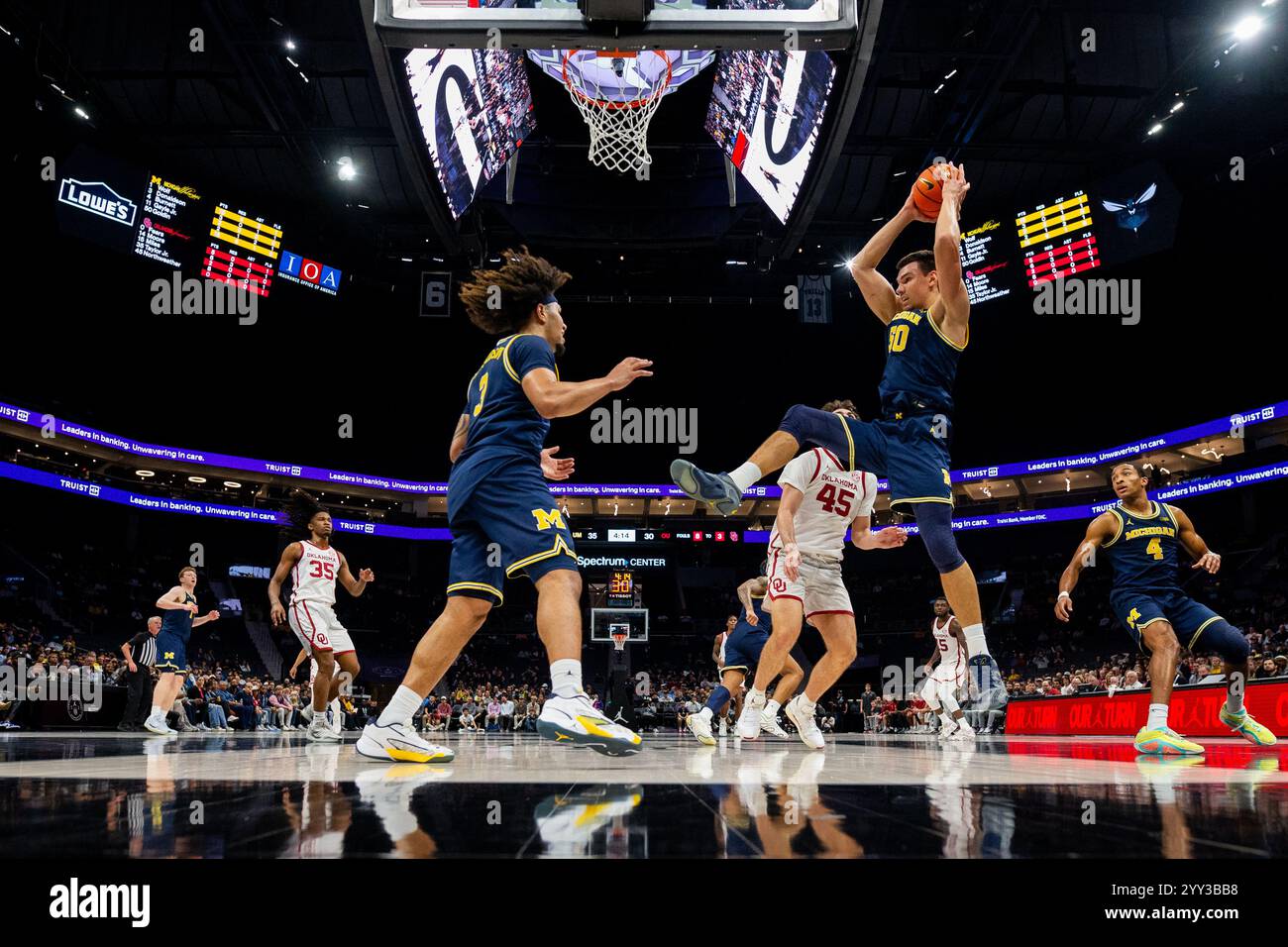 December 18, 2024: Michigan Wolverines center Vladislav Goldin (50 ...