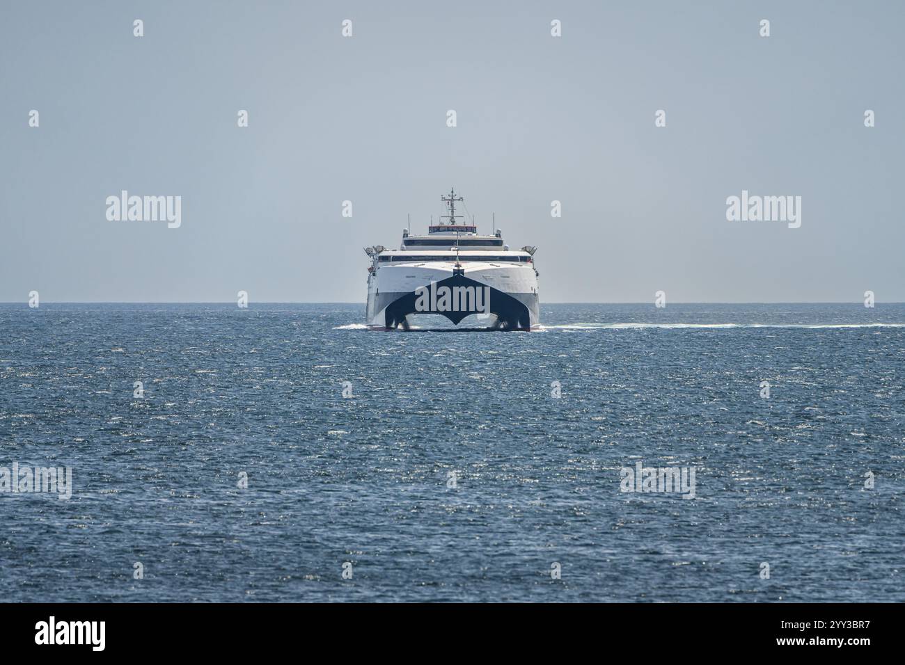 Douglas, Isle of Man - May 23, 2023: A high speed catamaran ferry ...