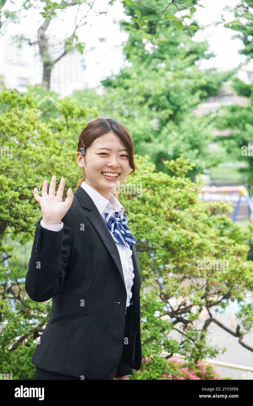 Student wave hi-res stock photography and images - Alamy