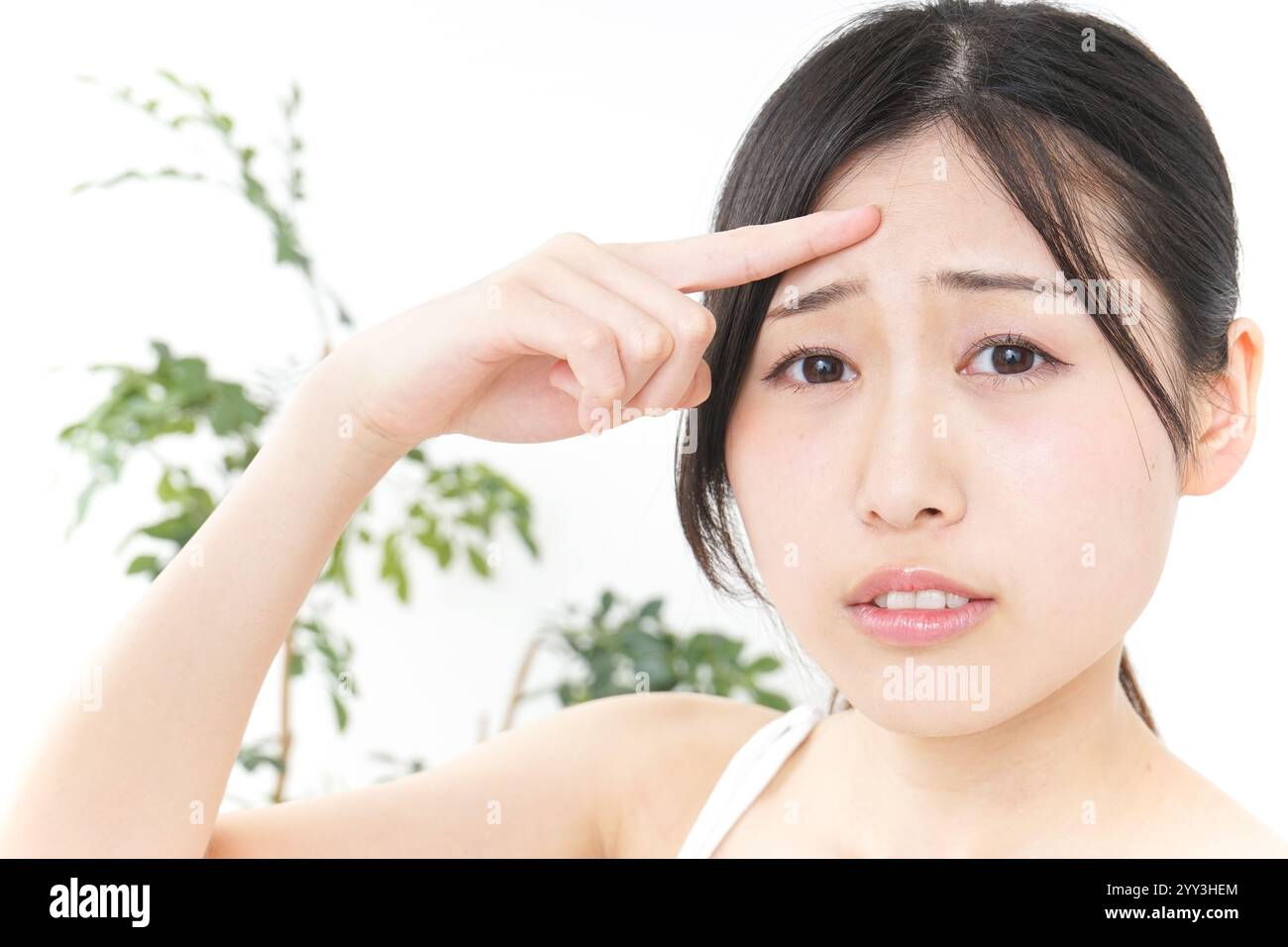 Acne and skin problems Stock Photo - Alamy