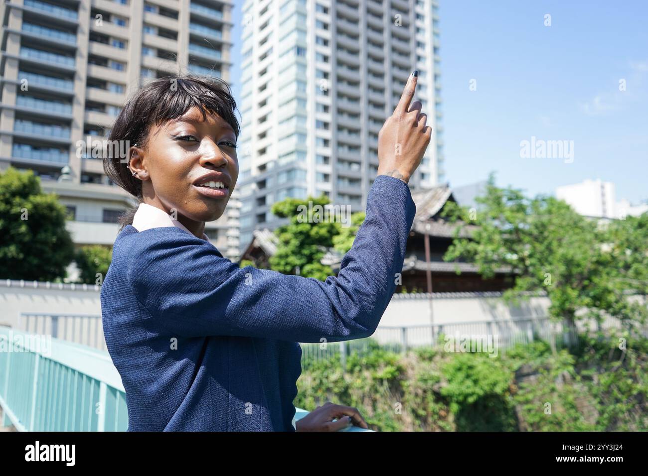 Foreign women sightseeing in Japan Stock Photo - Alamy