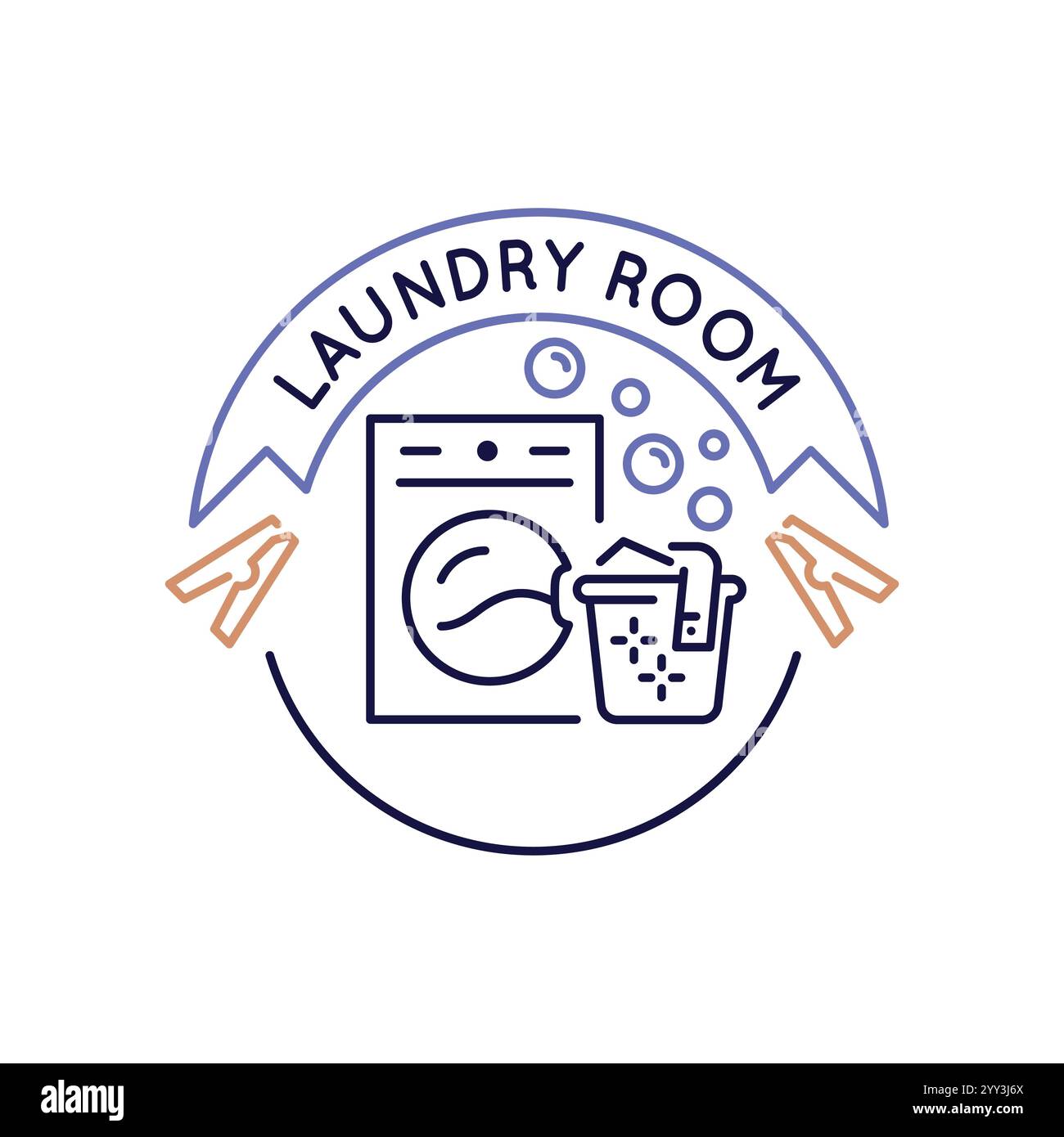 Laundry room house Cut Out Stock Images & Pictures - Alamy