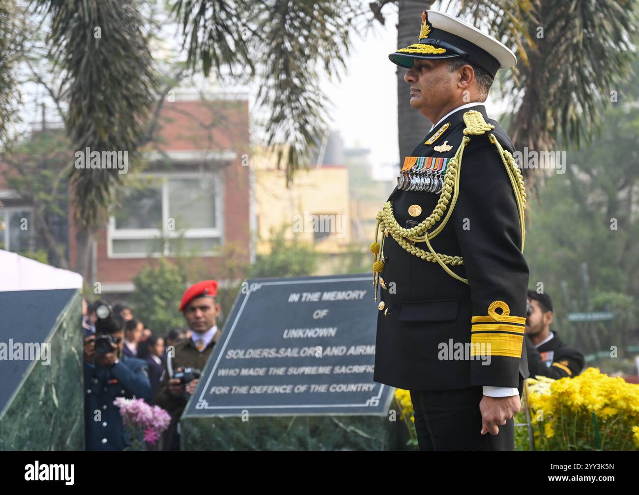 Noida, India. 18th Dec, 2024. NOIDA, INDIA - DECEMBER 18: Vice Admiral ...