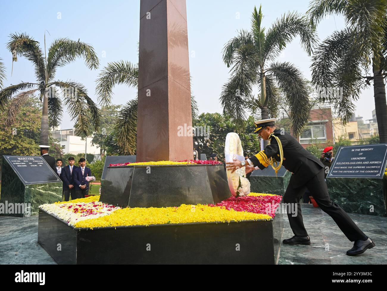 Noida, India. 18th Dec, 2024. NOIDA, INDIA - DECEMBER 18: Vice Admiral Krishna Swaminathan, AVSM ...