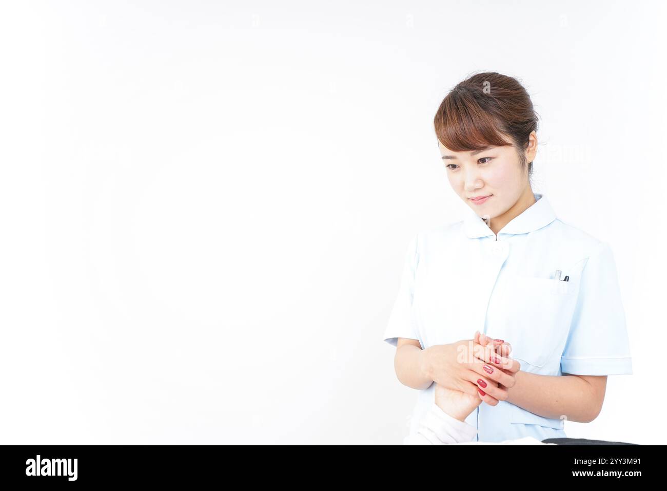 Nurse woman patient Cut Out Stock Images & Pictures - Alamy