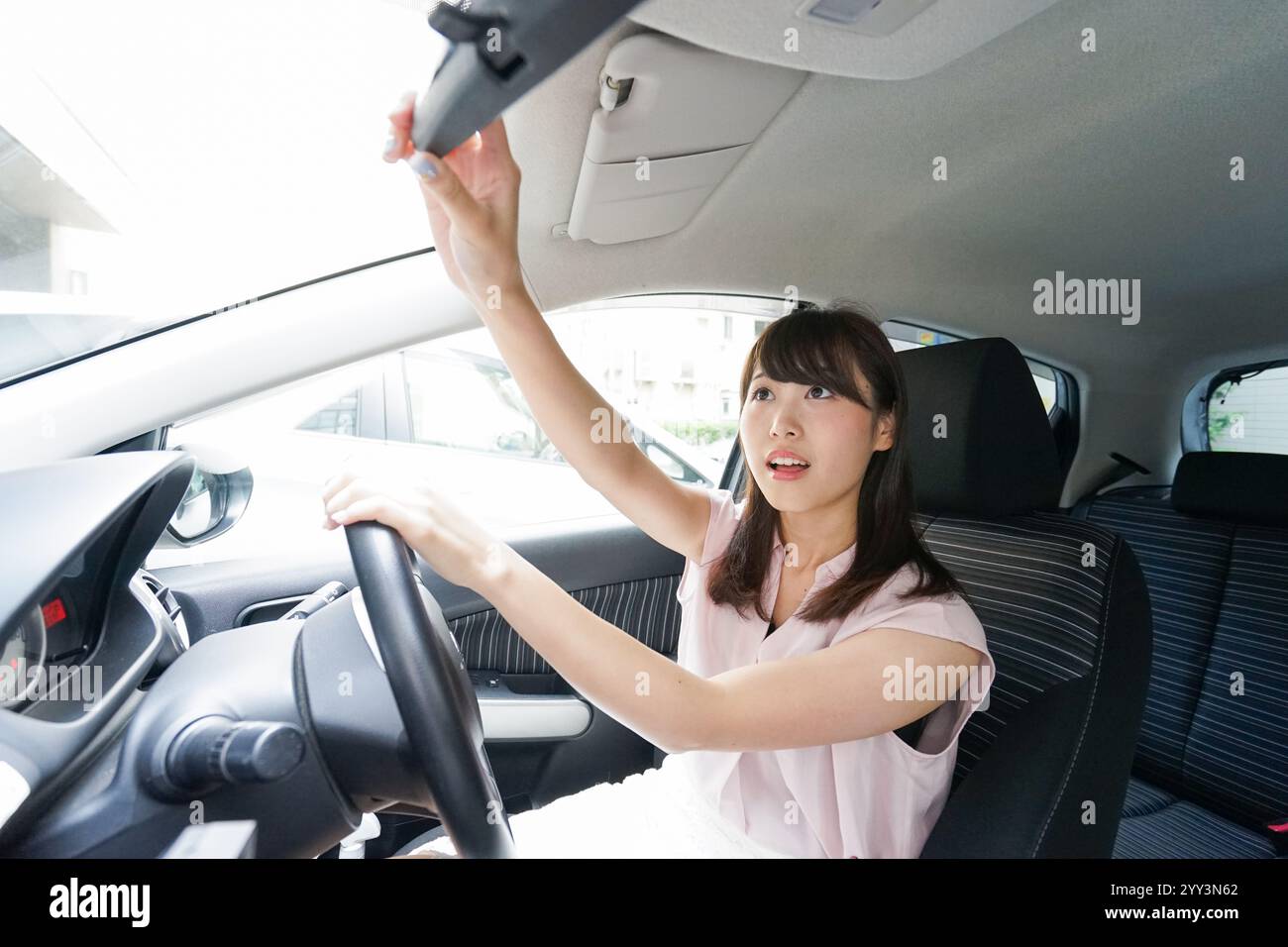 Rearview mirror adjustment hi-res stock photography and images - Alamy